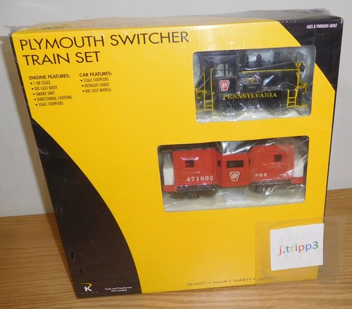 K-Line K-1419 Pennsylvania Plymouth Switcher Freight Set PRR 2005 ...