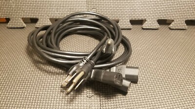 3-Prong Pin AC Power Cord Cable for monitors etc | eBay