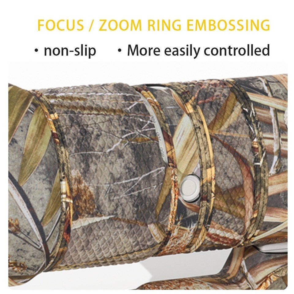 OPEN ZZQ&CCF lens camouflage coat for Nikon Z 180-600 mm F5.6-6.3 VR ...