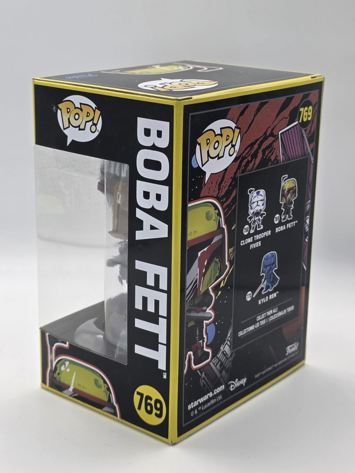 Star Wars: The Book of Boba Fett (Retro) Funko Pop #769 Vinyl Figure ...