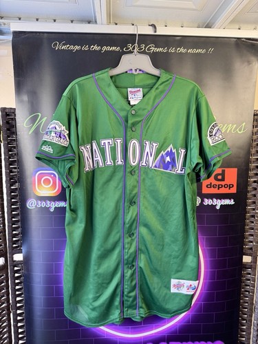 RARE Dante Bichette #10 National Team 1998 MLB All-Star Game MLB ...