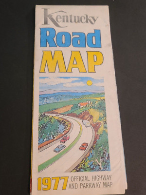 Vintage 1977 Kentucky Official Road Map – KY Dept. of Highways ...