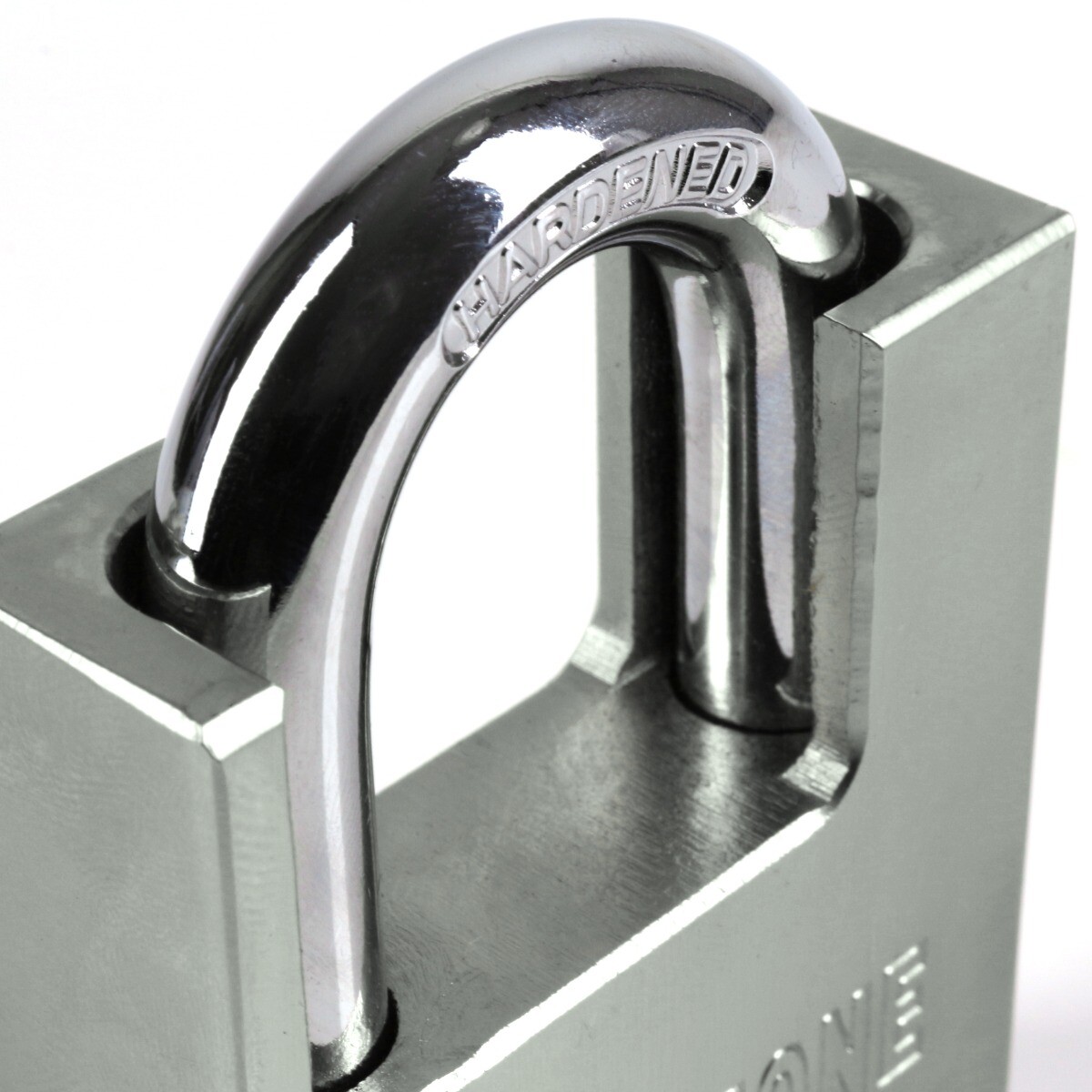 60mm PROTECTED SHACKLE PADLOCK Heavy Duty Steel Lock Garage Storage & 3 ...