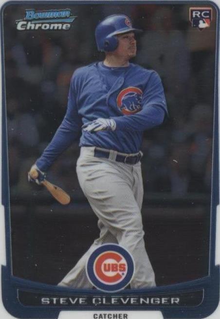 2012 Bowman Draft Picks & Prospects - Chrome Steve Clevenger #12 (RC ...