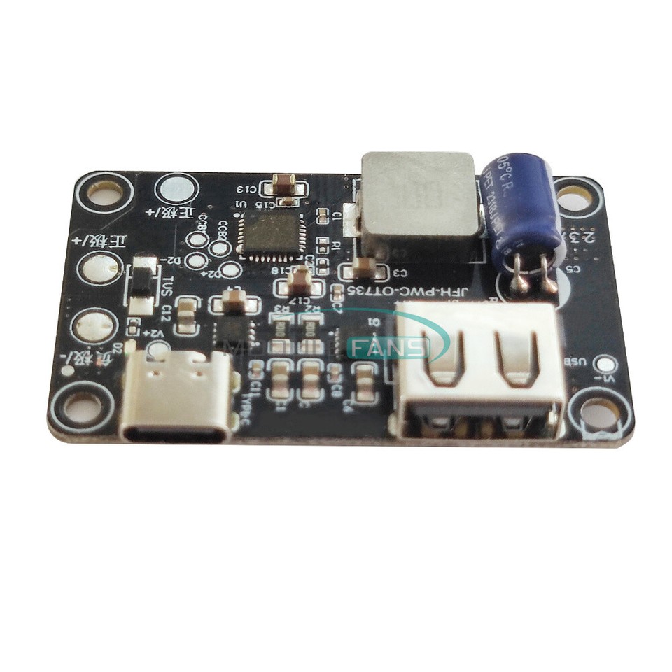 QC3.0 QC2.0 Dual USB Port 18W Type-C USB Fast Charging Module For Phone ...