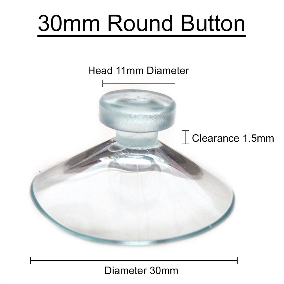 Suction Cups / Hooks Window Suckers Clear Plastic/Rubber/Silicone Any ...