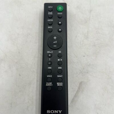 Genuine Sony RMT-AH103U Remote Control for Sound Bar AV System HT-CT80 ...
