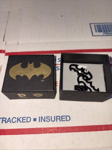 DC Comics The Batman Logo Stainless Steel Cuff Links 839546900983| eBay