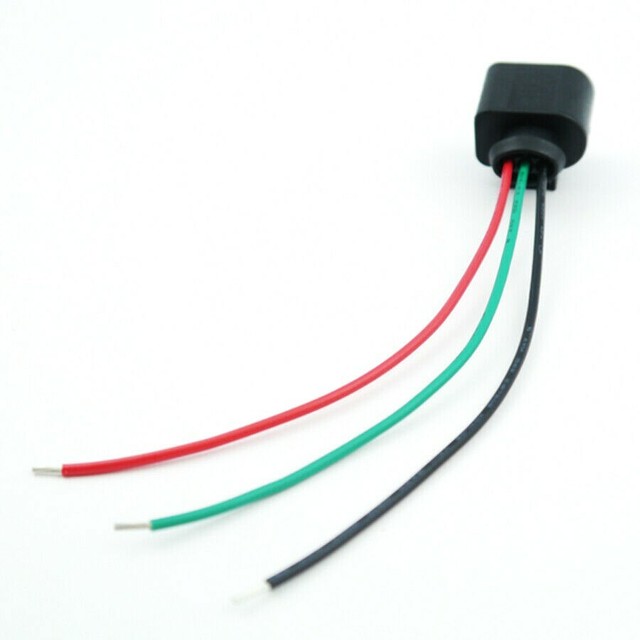 Part Number 1j0973703 3d0973703 3 Pin Connector Female Wired Plug ...