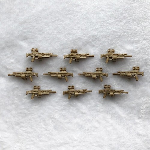 Mega Bloks Construx Call of Duty Light Machine Gun Lot of 10 Pcs *New ...