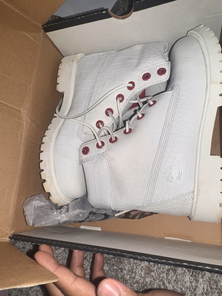 Limited Release White Timberlands | eBay