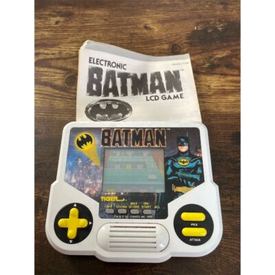 Vintage 1989 Tiger Electronics Batman Handheld LCD Game w/ Manual | eBay