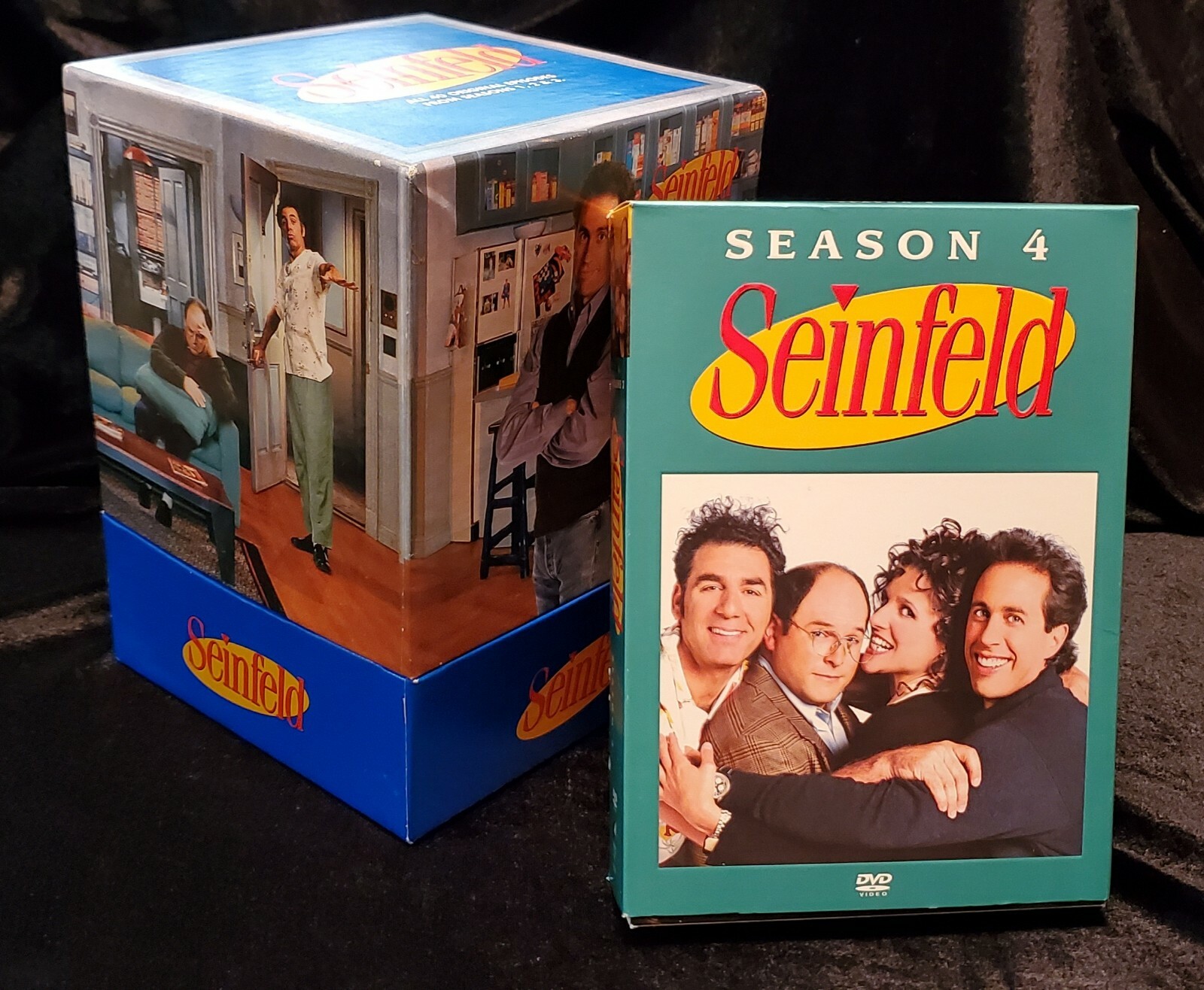 Seinfeld Complete Seasons 1 2 3 Gift Box DVD Set Plus Season 4 ...
