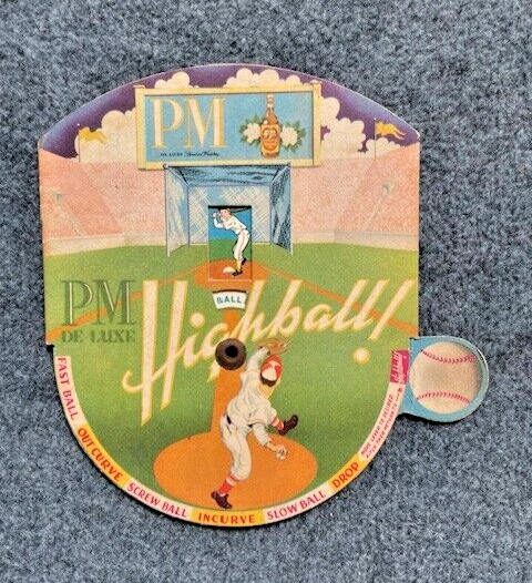 1940's PM Blended Whiskey "Highball" Baseball Handheld Game | eBay