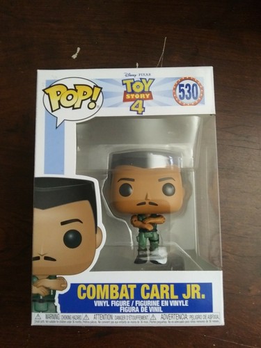 Funko Pop Combat Carl Jr 530 Toy Story 4 Disney Pixar Collectible Vinyl ...