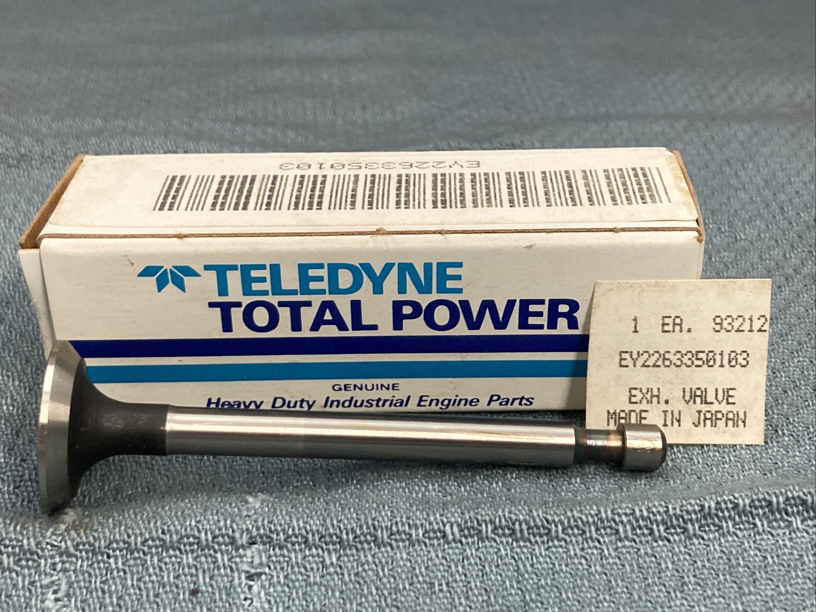NEW TELEDYNE 226-33501-03 EXHAUST VALVE SUPERSEDED 281-33501-03 | eBay