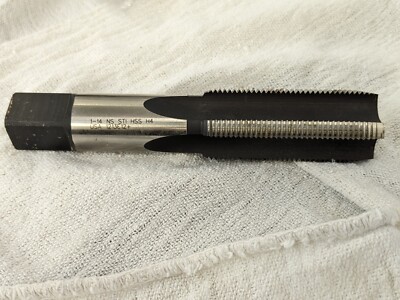 Hand STI Tap: 1-14 UNS, H4, 4 Flutes, Plug Chamfer K007198AS | eBay