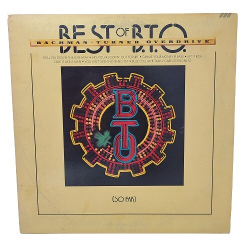 Bachman-Turner Overdrive BEST OF BTO (SO FAR) Mercury Records SRM-1 ...