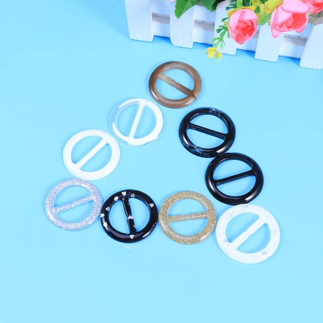 9pcs Fashion Elegant Smoothly Tee Shirt Clips T-shirt Clip Rings for ...