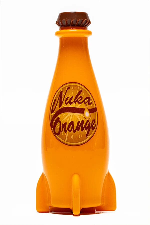 Fallout Nuka Cola Orange Mini Light Up Glowing Rocket Bottle Statue ...