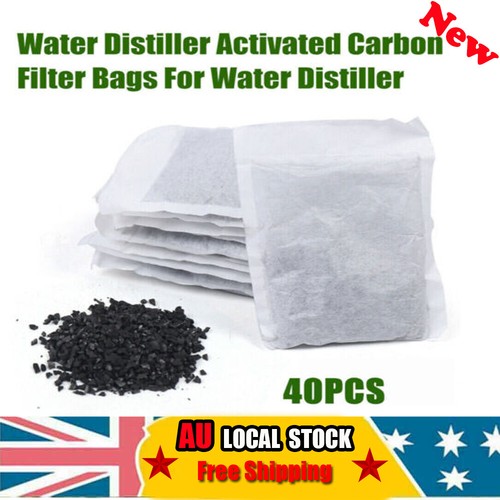 Water Distiller Charcoal Filters | Activated Carbon Pods | 40PCS | eBay