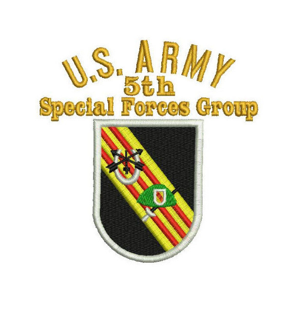5th Special Forces Group Logo 5thsfg #specialforces #wingsofliberty