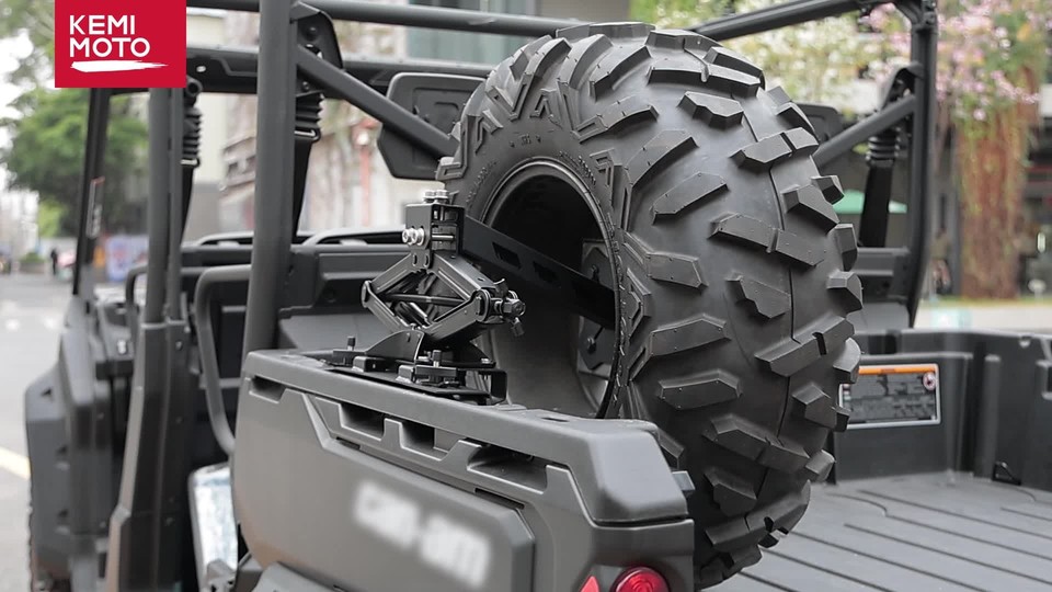 2016-2024 Can-Am Defender / MAX UTV Spare Tire Carrier Mount Rack Steel ...