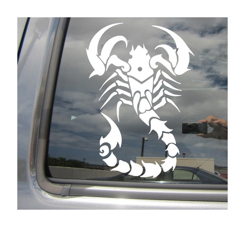 Tribal Scorpion Scorpio - Car Auto Window High Quality Vinyl Decal ...