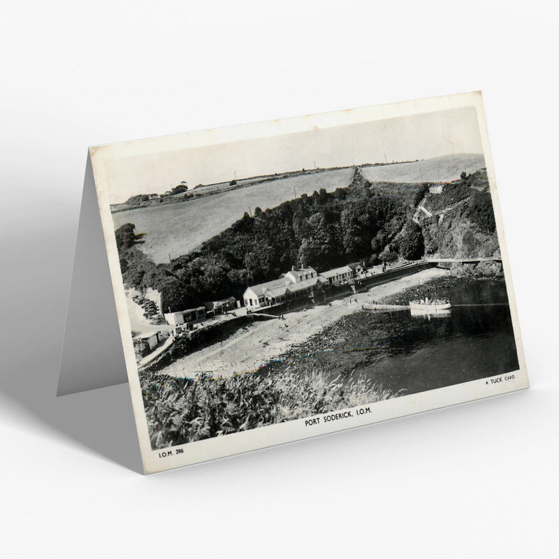 GREETING CARD - Vintage Isle of Man - Port Soderick (a) | eBay UK