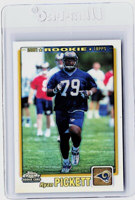 2001 TOPPS CHROME REFRACTOR #278 - RYAN PICKETT RC #ED 896/999 | eBay