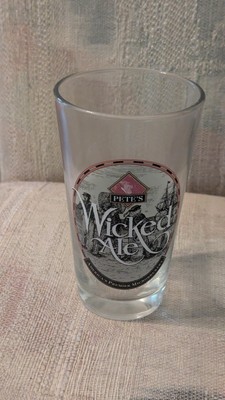 Pete’s Wicked Ale Brewery Pint Beer Glass - New | eBay