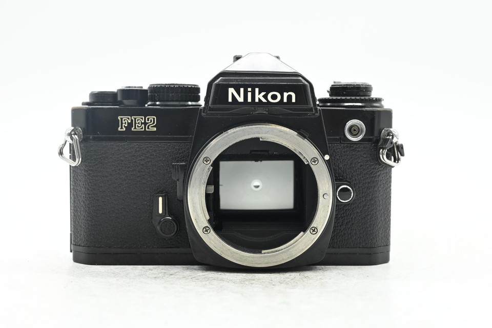 Nikon FE2 SLR Film Camera Body Black #313 | eBay
