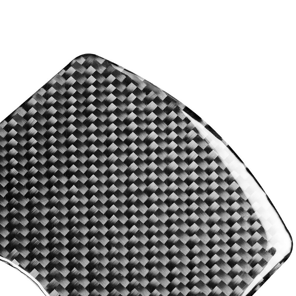 Carbon Fiber Gear Water Cup Holder Panel Cover Trim For BMW X3 E83 2004 ...