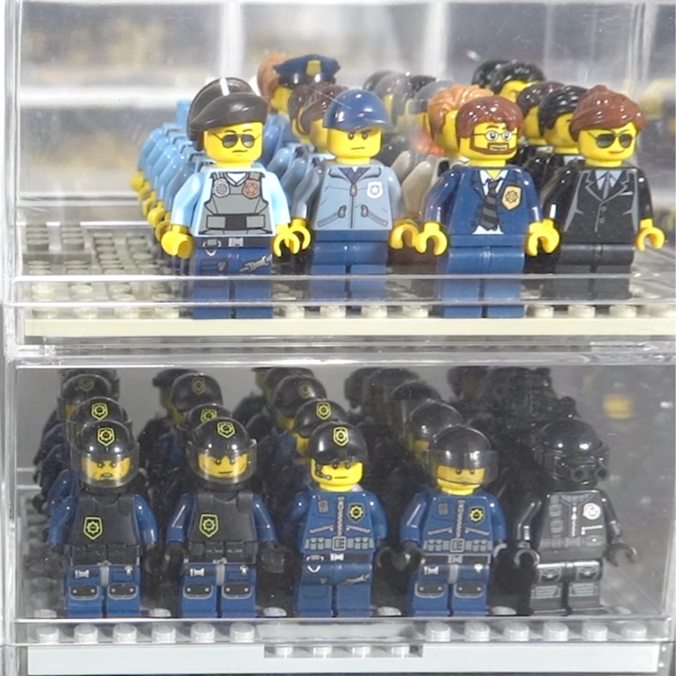 2x Lego Police Police Minifigures Lot Forest Police Minifig Lego Police ...