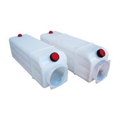 Hydraulic Power Pack Tank Reservoir Plastic 2.3L 6L suit hoist lift ...