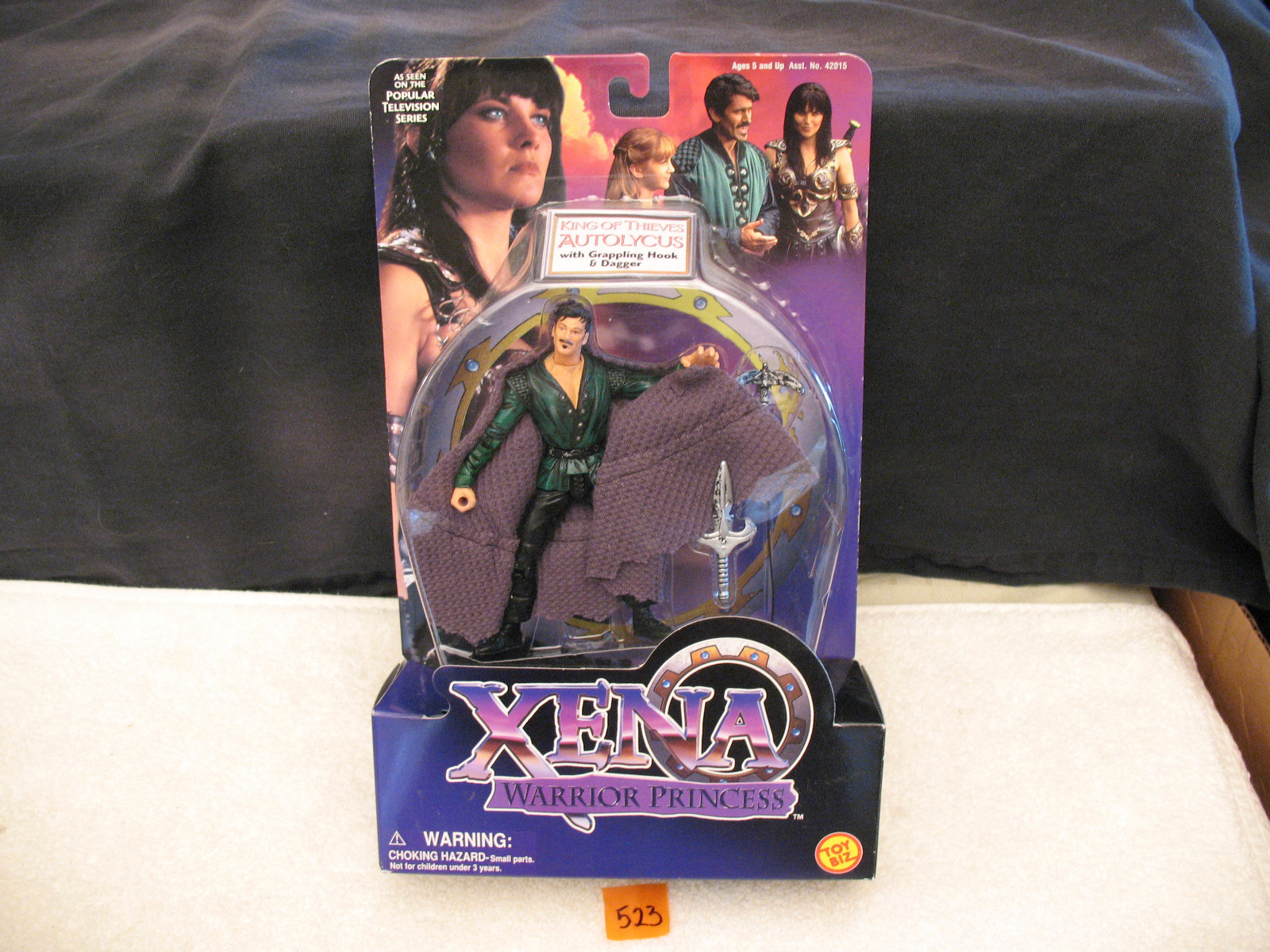 Xena Warrior Princess AUTOLYCUS KING OF THIEVE Action Figure 6" Toy Biz ...