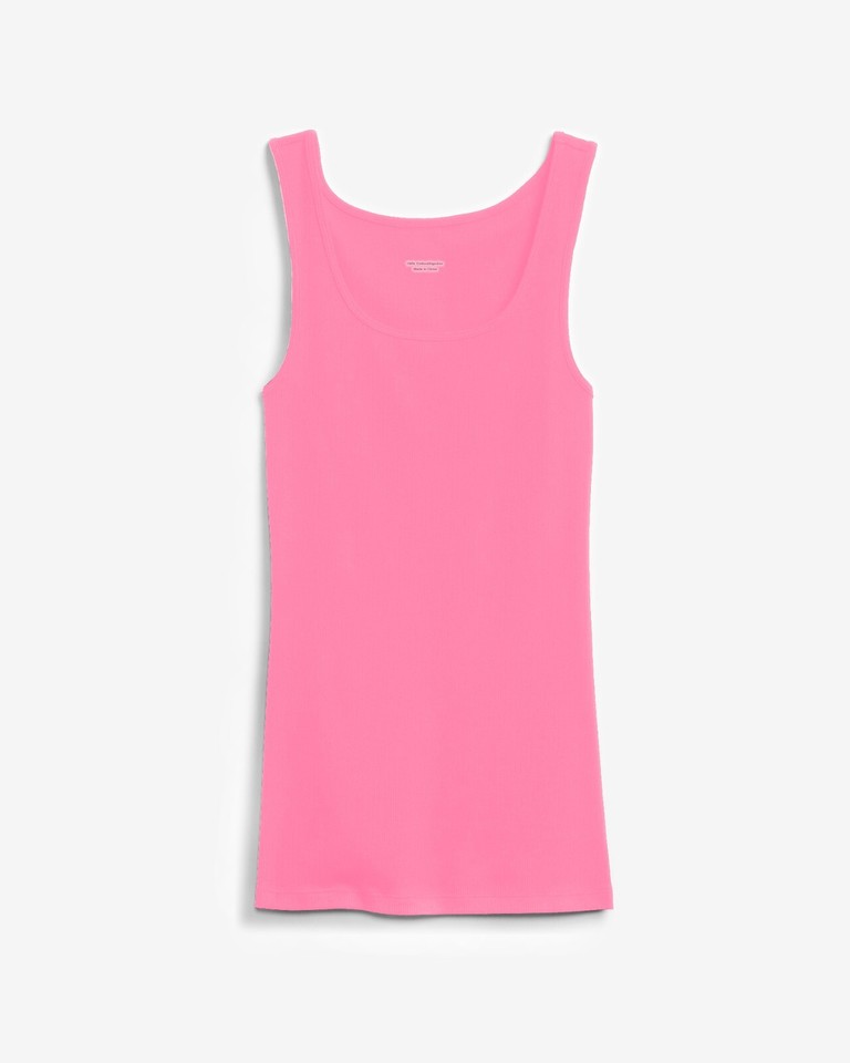 3-12Pcs Women Basic Round Neck Ribbed Tank Top 100% Cotton Sleeveless ...