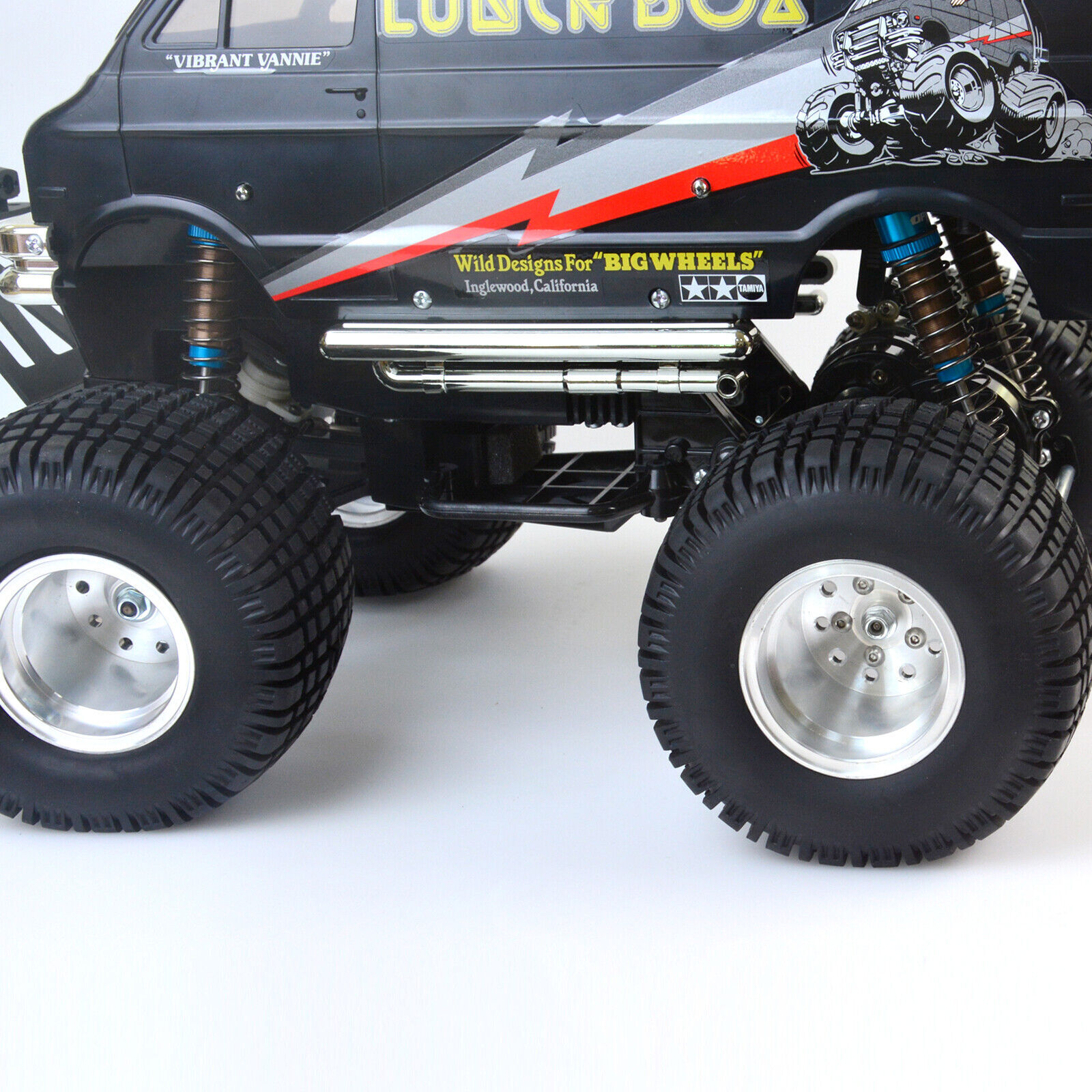 Aluminum Wheel w/Tires Kit For Tamiya 1/10 CW-01 Lunch Box RC Car | eBay