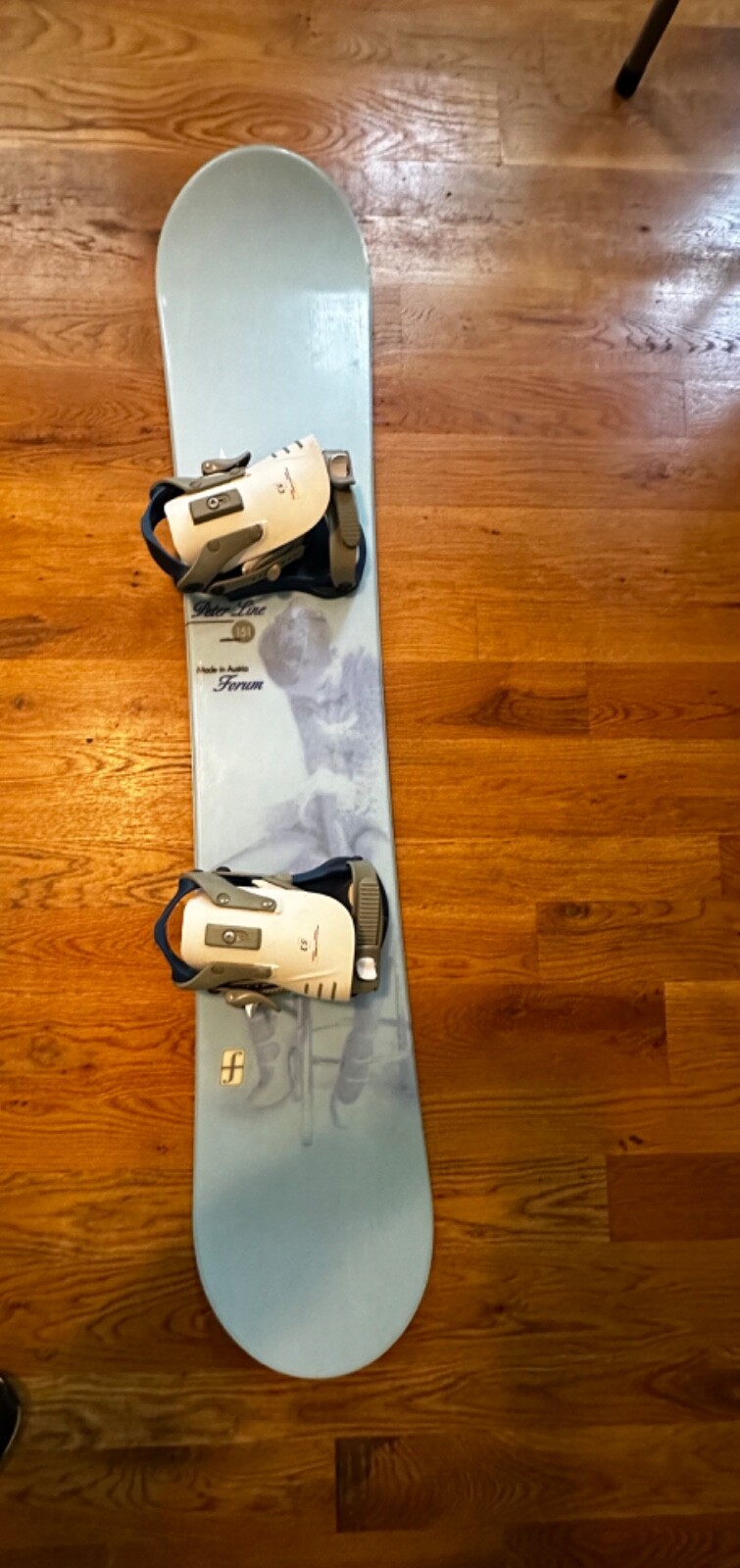 Vintage Forum Peter Line Snowboard Lady In Hee 151cm W/ Salomon ...