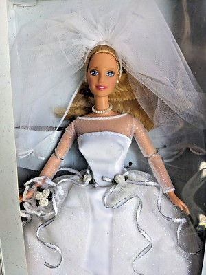 Vintage 1999 Blushing Bride Barbie Blonde NIB Collectible F285211 | eBay
