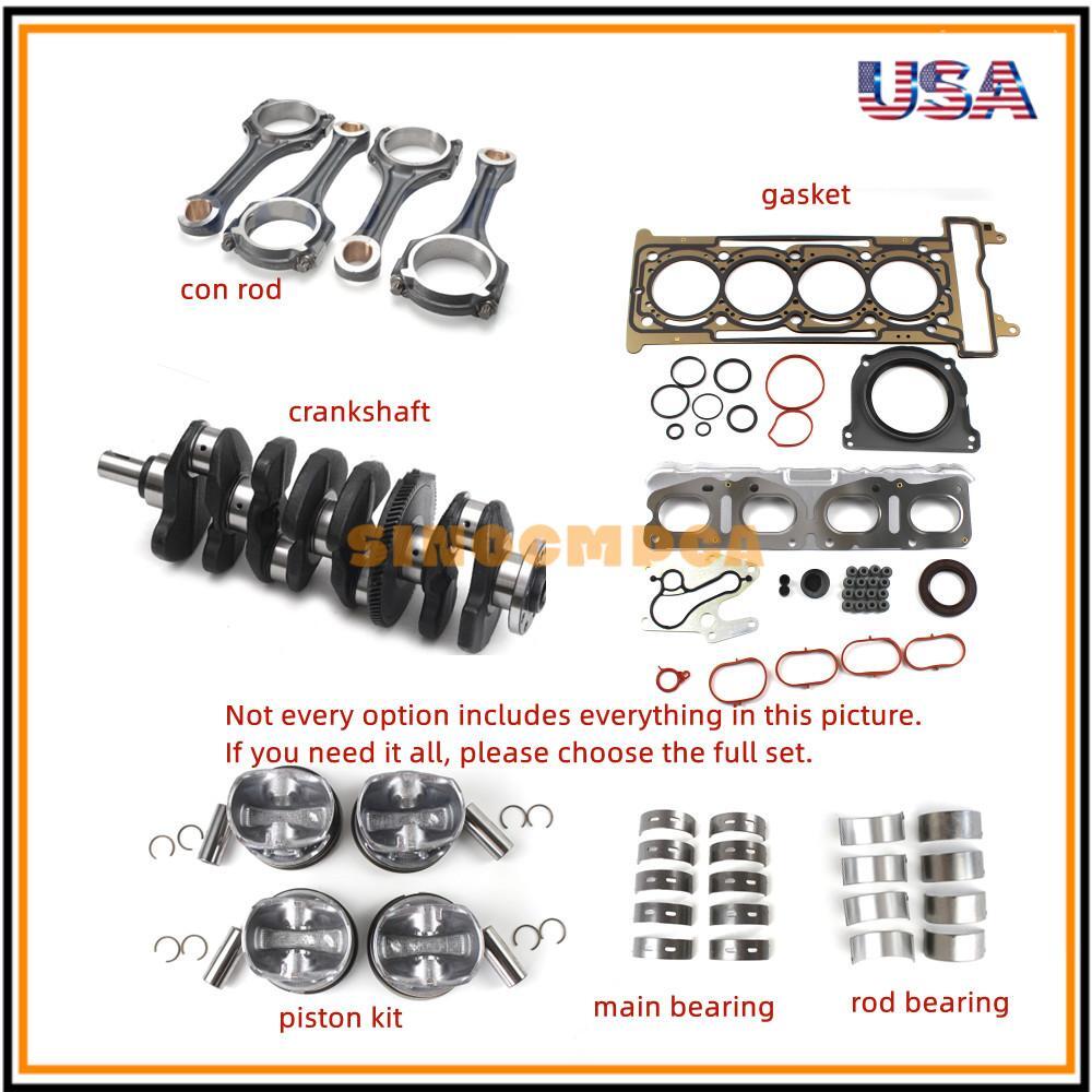 M274.920 2.0T Engine Rebuild Kit For Mercedes-Benz W205 C218 W212 W213 ...