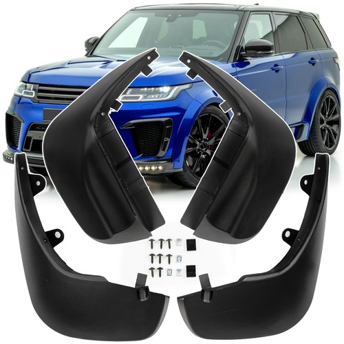 FRONT & REAR MUD FLAPS MUDGUARDS MUDFLAPS FOR RANGE ROVER SPORT L494 ...