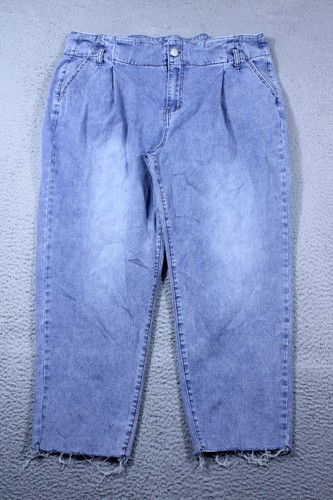 Its Jeans Womens 20W Blue High Rise Skinny Medium Wash Stretch Denim ...