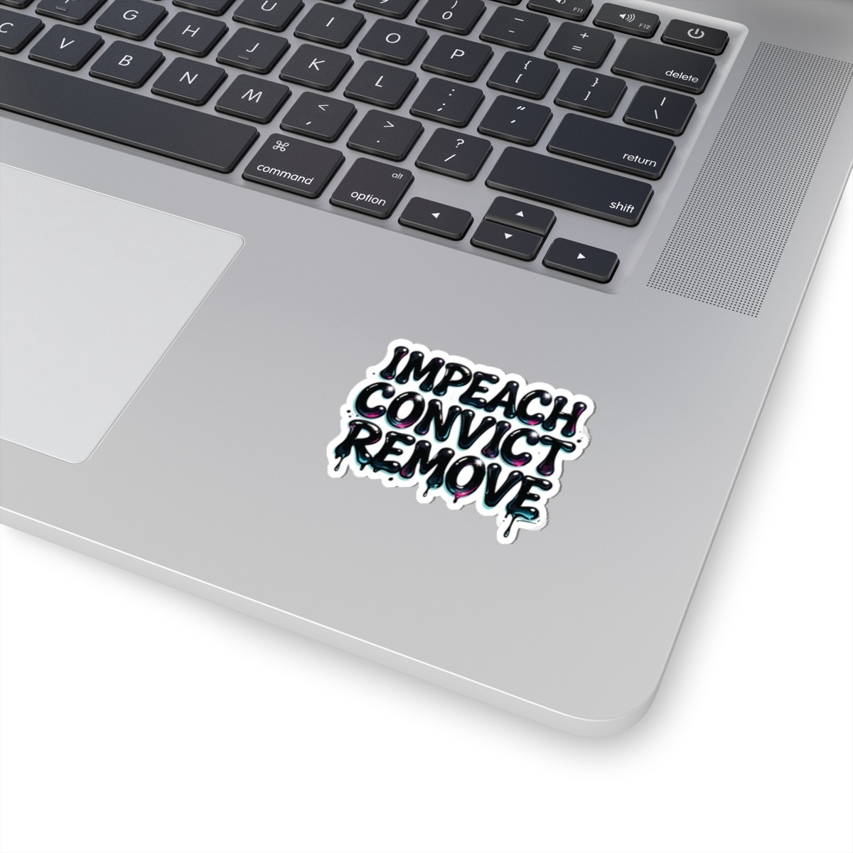 Impeach Convict Remove Trump Sticker, Kiss-Cut Political Decal, Anti ...