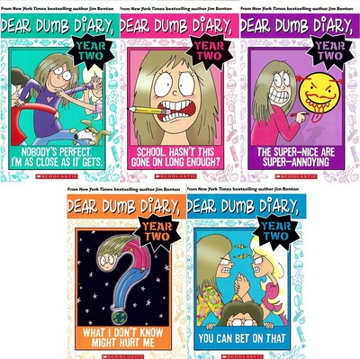 Dear Dumb Diary Year Two 5 Book Set: School: Hasn't This Gone on | eBay