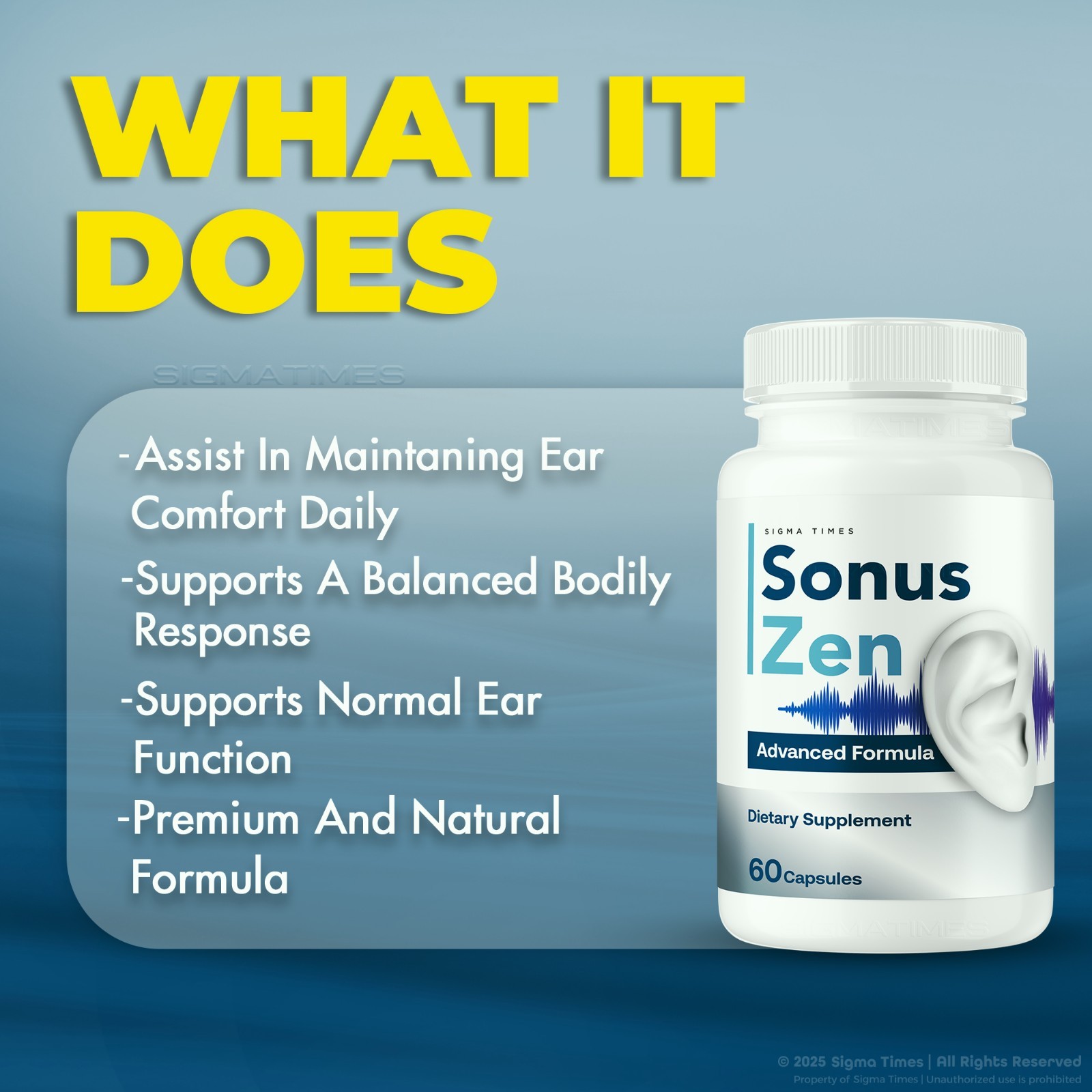 (5 Pack) SonusZen Capsules - Advanced Sonus Zen For Clear Hearing & Ear Support | eBay
