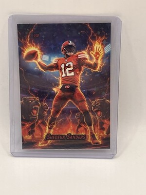 Shedeur Sanders SSP Small Diamonds Novelty Card Non Licensed | eBay