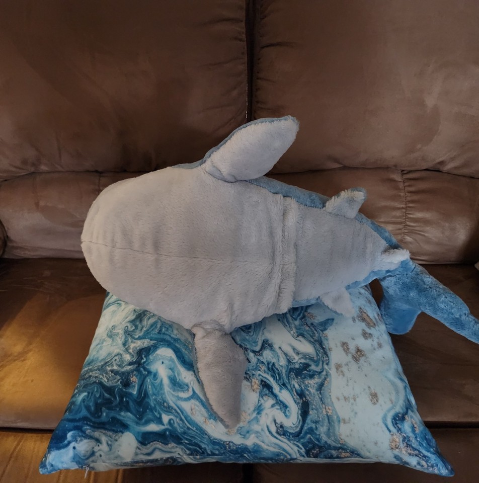 BRUCE THE SHARK VINTAGE PLUSH PUPPET FROM FINDING NEMO/LARGE LIGHT ...