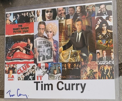 Tim Curry One Of A Kind 8x10 Signed Autograph | eBay