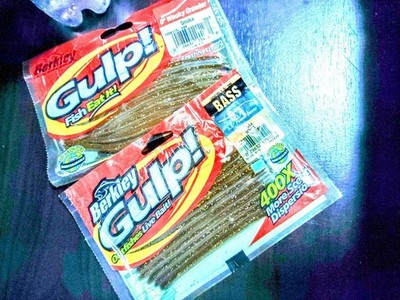 Berkeley Gulp 5 Wacky Crawler 5.5 Power Dover Lure | eBay